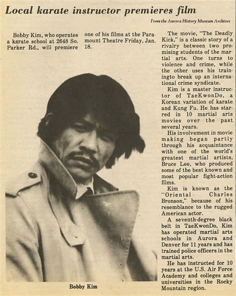Colfax Avenue Bobby Kim The Deadly Kick