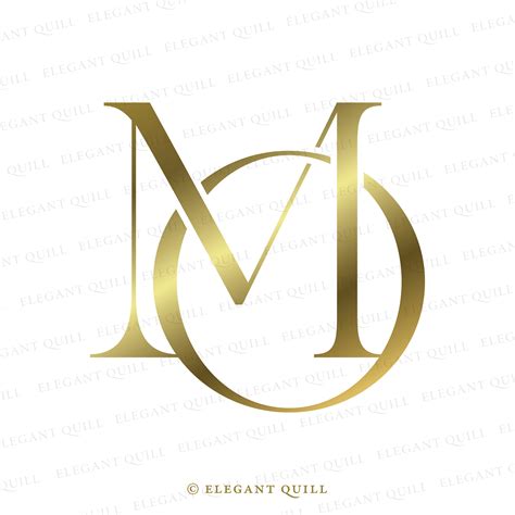 2 Letter Logo Mo Initials Letter Logo Initials Lettering
