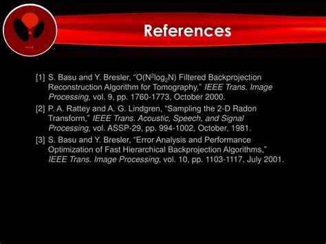 Ppt Fast Hierarchical Back Projection Powerpoint Presentation Free Download Id 4100092