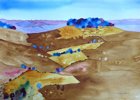 Cam Long Down Cotswolds Roger Griffiths Art