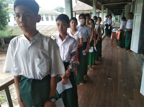 လှည်းကူးမြို့နယ်တွင် ကျောင်းသား၊ကျောင်းသူ ၁၅၇ ဦးအား ကိုဗစ် ၁၉ ရောဂါ ကာက