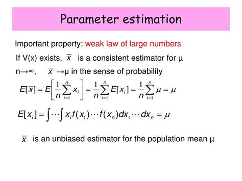 Ppt Parameter Estimation Maximum Likelihood And Least Squares