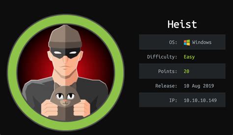 Hackthebox Heist Infosec Rm It