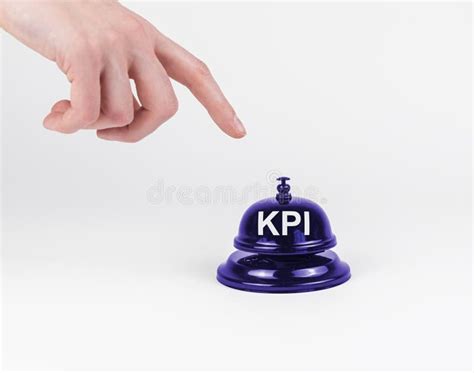 KPI Acronym Word Reaching Success Key Performance Indicators At Work Stock Photo Image Of