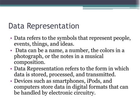 Data Representation Class 11 Computerpptx