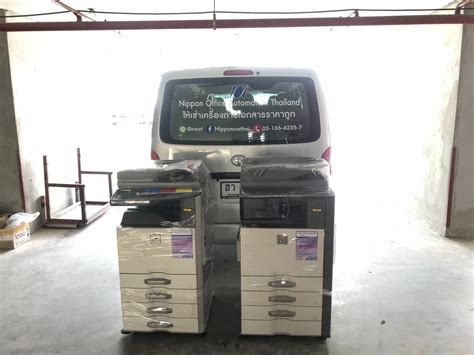 ติดตั้งเครื่องถ่ายเอกสาร 2 เครื่องให้กับไซส์งานก่อสร้างคอนโด Copy Rental