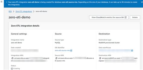 Unlock Insights On Amazon Rds For Mysql Data With Zero Etl Integration To Amazon Redshift Aws