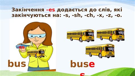Множина іменників в англійській мові Презентація Англійська мова
