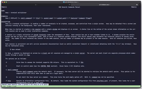 Setting Up A Better Tmux Configuration