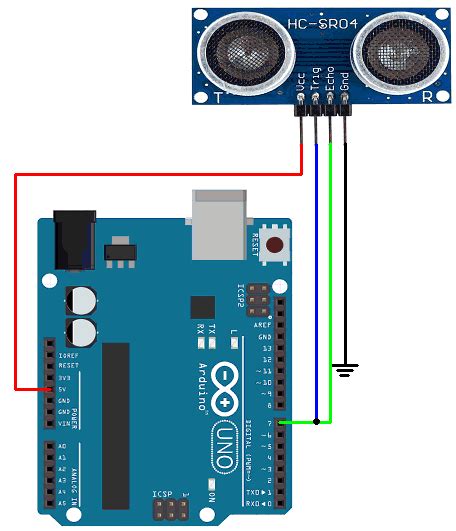 Ultrasonic Sensor Hc Sr04 Interfacing With Arduino Uno Arduino