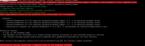 Php Installation Of Packagejson Stack Overflow