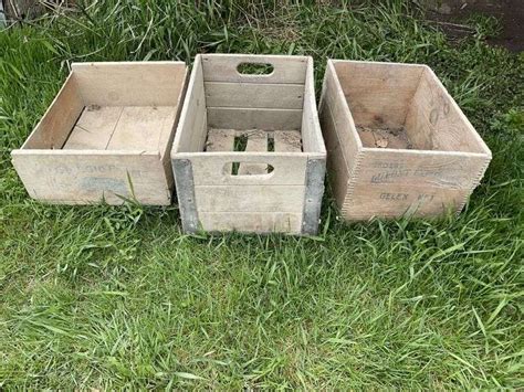 Milk Explosive And Fruit Crates Legacy Auction Company