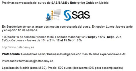 Ejecutar Modelos De Sasenterprise Miner Desde Sasenterprise Guide