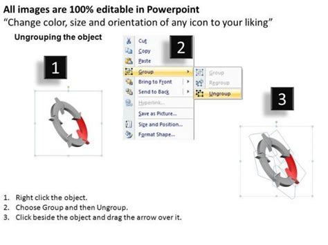 Ppt Step Process Flow Cycle Diagram PowerPoint Slides