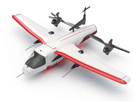 3d Aircraft Model Plane Premium Ai Generated Image