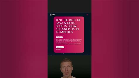 1 Year Of Shorts At Jdd Jdd Jdd2023 Java Shorts Coding Airhacks Youtube