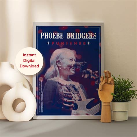 Phoebe Bridgers Punisher Poster Etsy