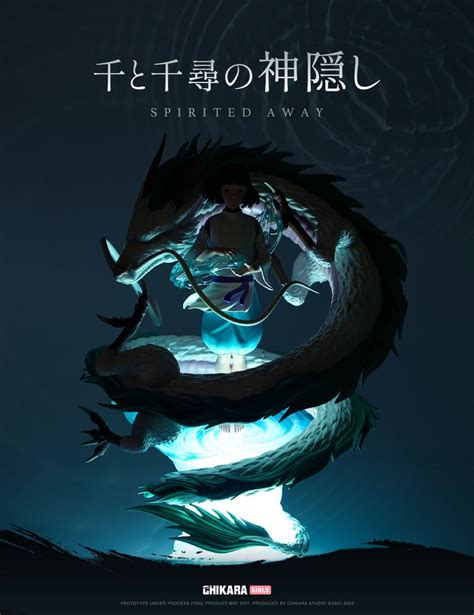 Spirited Away Chihiro And Haku Falling