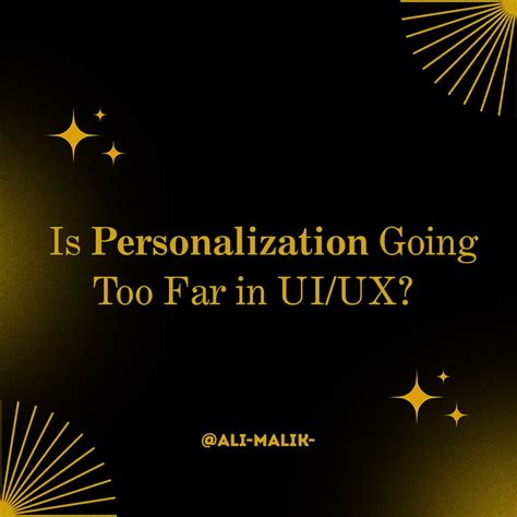 Ali Malik On Linkedin Uiux Personalization Userprivacy Ethicaldesign Datatransparency