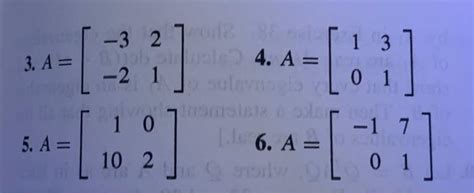 Solved In Exercises 1 12 Determine Whether The Given Matrix
