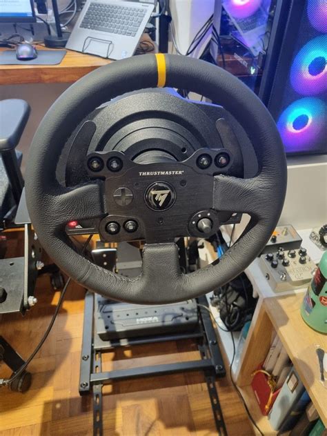 Thrustmaster Tx Rw Leather Edition Video Gaming Gaming Accessories Controllers On Carousell