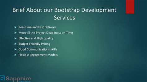 Ppt Hire Bootstrap Developer Bootstrap Development Services