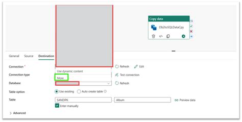 copy data to azure sql database from mainframe db2 using microsoft fabric data pipelines