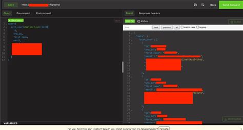 exposing users table from a leaky graphql query