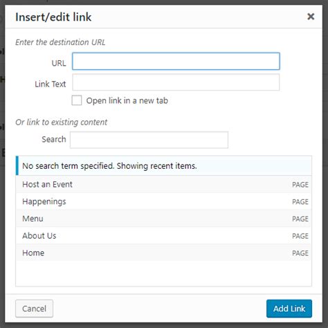 Php Wp Advanced Custom Fields Wysiwyg Insert Link To Media Stack