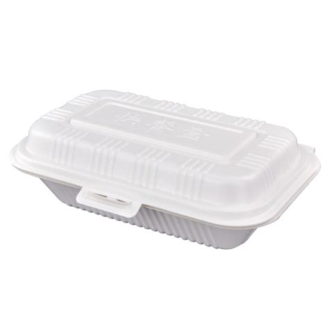 一次性饭盒连体米饭盒塑料外卖快餐打包盒食品级肠粉环保炒饭餐盒 虎窝淘