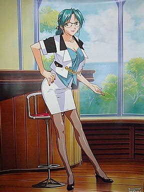 駿河屋 ポスター 蘭堂芹香 スーパーリアル麻雀P7 アニメ