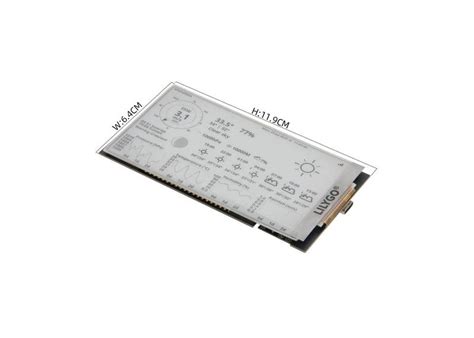 LilyGo T Pantalla E Paper Pulgadas Con ESP S BricoGeek BricoGeek Com