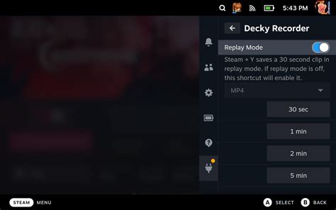 Decky Recorder Plugin Adds Past Clip Saving Steam Deck HQ