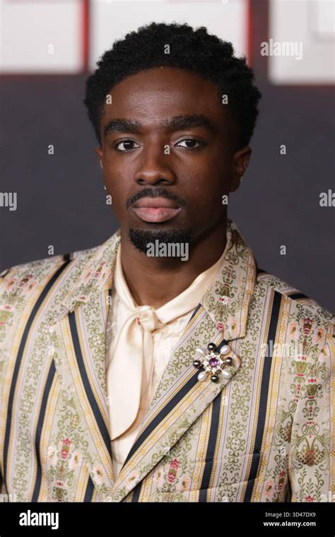 Caleb Mclaughlin Arrives At An Fyc Event For Stranger Things On