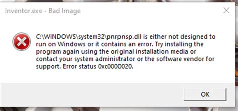 Cwindowssystem32pnrpnspdll Is Either Not Intended To Run On