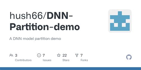 GitHub Hush66 DNN Partition Demo A DNN Model Partition Demo