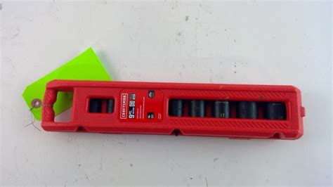 Craftsman Impact Socket Set Property Room