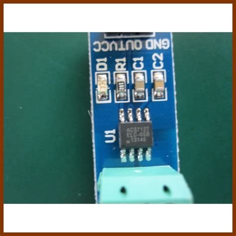 New Design 5a Range Current Sensor Module Acs712 Module Shopee