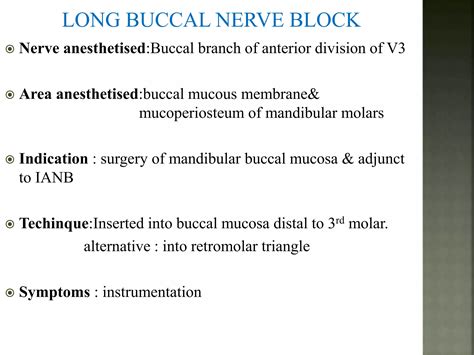Mandibular Nerve Blocks Techniques Pptx Ear Nose And Throat