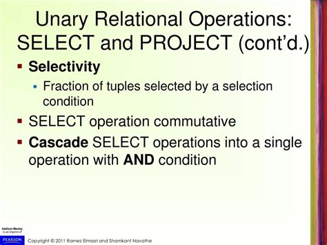 Ppt Chapter 6 The Relational Algebra And Relational Calculus