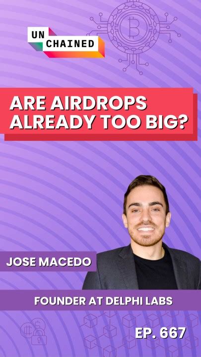 laura shin on linkedin 🚀 are airdrops already too big jose macedo