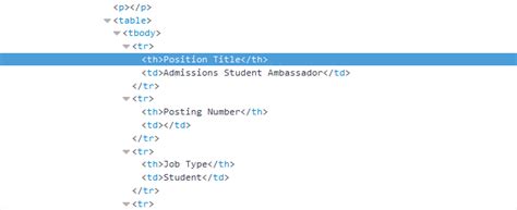 Select Table Element After Certain Text With Xpath Stack Overflow