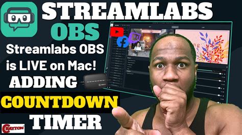 streamlabs obs tutorial on mac new 2021 add countdown timer