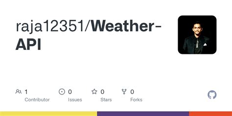 GitHub Raja12351 Weather API