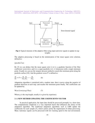 Low Complexity Algorithm For Updating The Coefficients Of Adaptive 2 PDF