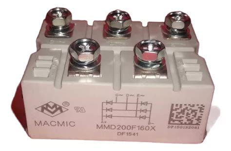 Rectificador Trifasico Mmd200f160x Envío Gratis