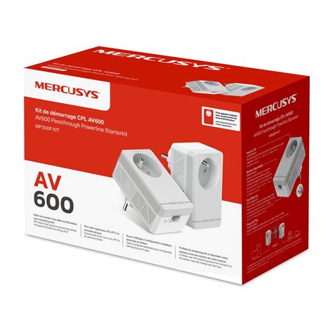 Mp300p Kit Kit Cpl Av600 Avec Prise Gigogne Mercusys