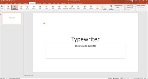 How To Create A Typewriter Effect In Powerpoint Easily