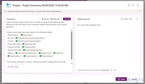 How To Configure And Use The Prompt Column In Dataverse Power Community
