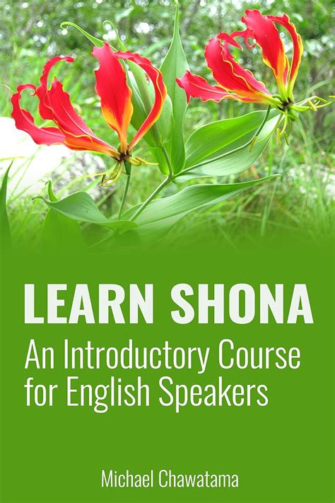 Learn Shona An Introductory Course For English Speakers Kindle Edition By Chawatama Michael